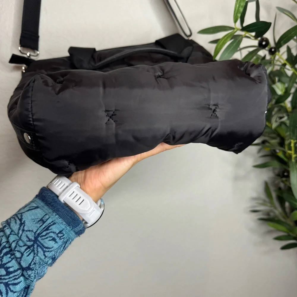 Laundry By Shelli Segal | Bags | Laundry Black Quilted Tote Shoulder ...